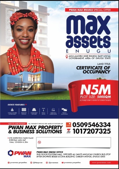 ENUGU ESTATES - PWAN MAX